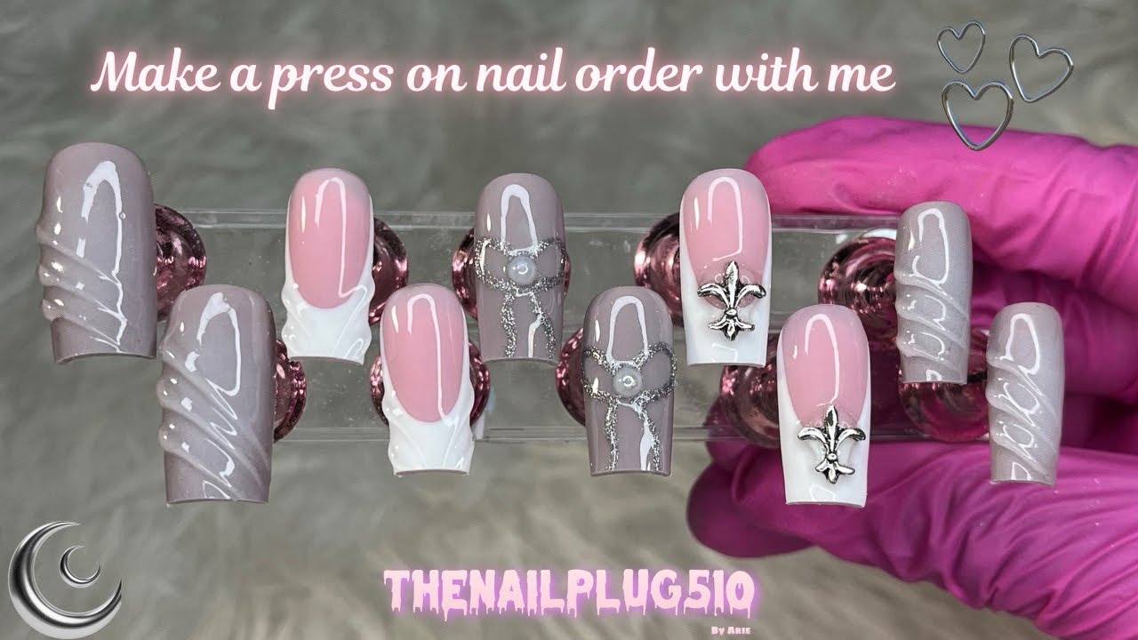 Making Press on nails 💅🏽| Advice for beginners | Advice for new ...