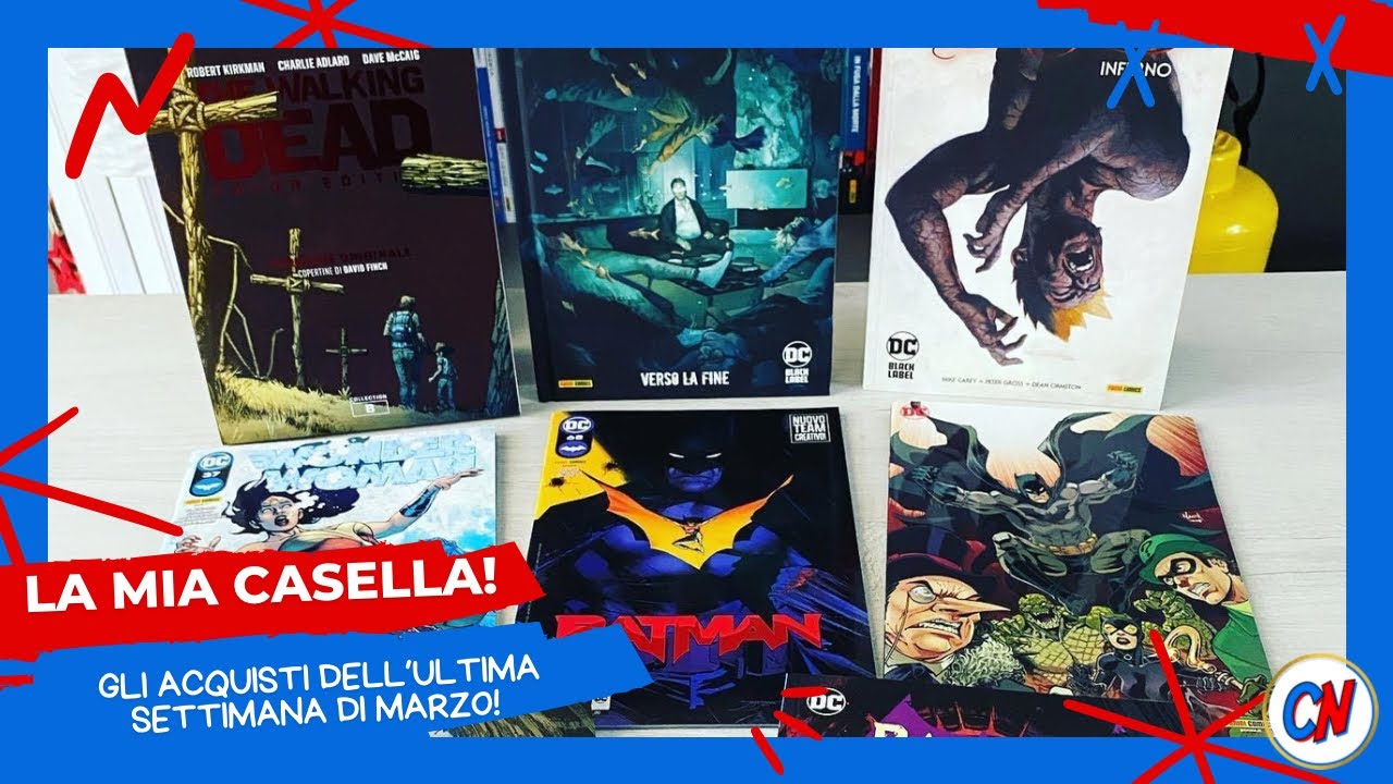 La mia casella con gli acquisti dell’ultima settimana di marzo! #batman ...