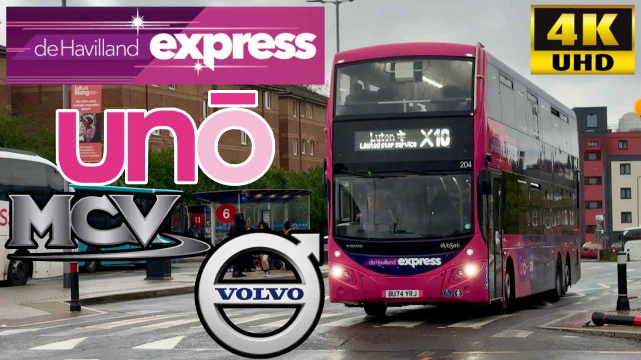 Un Bus De Havilland Express X10 Luton To Hatfield Uni Of un-bus-de-havilland-express-x10-luton-to-hatfield-uni-of