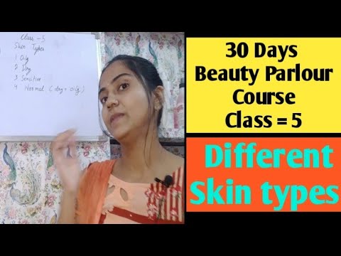 Skin Types l How to identify Different types of skin l Beauty Parlour ...