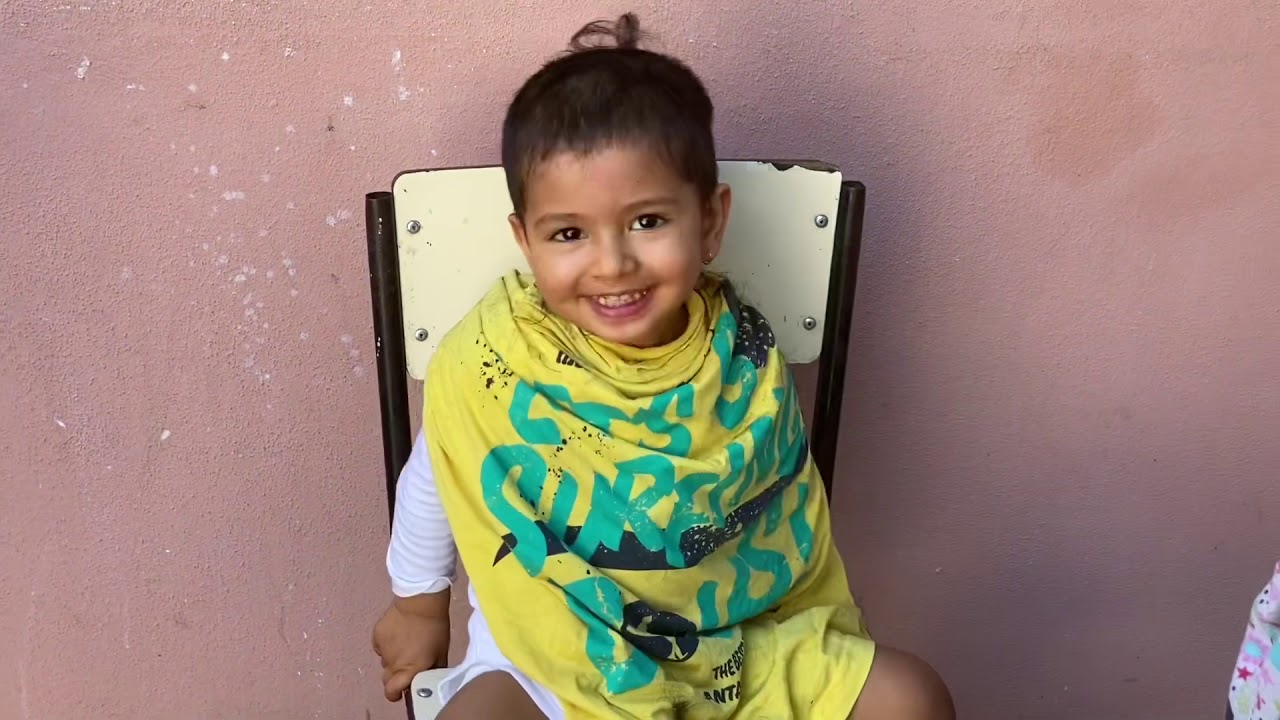 Ryan first hair cut / baby hair cut/ - YouTube