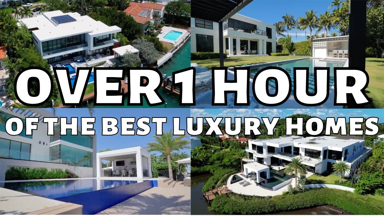Inside The Best Homes - Over 1 hour of Luxury Homes (Part 2) - YouTube