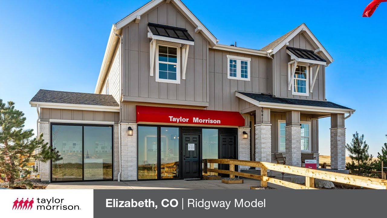 Tour the Ridgway Model Home at Independence | Elizabeth, CO - YouTube