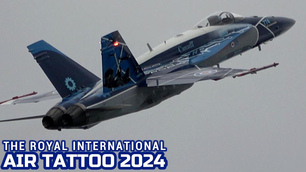 RIAT 2024 CF-188 Royal Canadian Air Force The International Air Tattoo ...