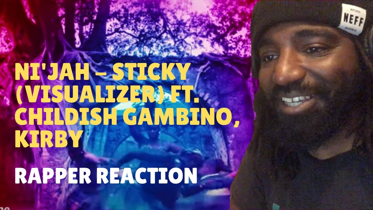 Ni'jah - Sticky (Visualizer) ft. Childish Gambino, KIRBY - Rapper ...