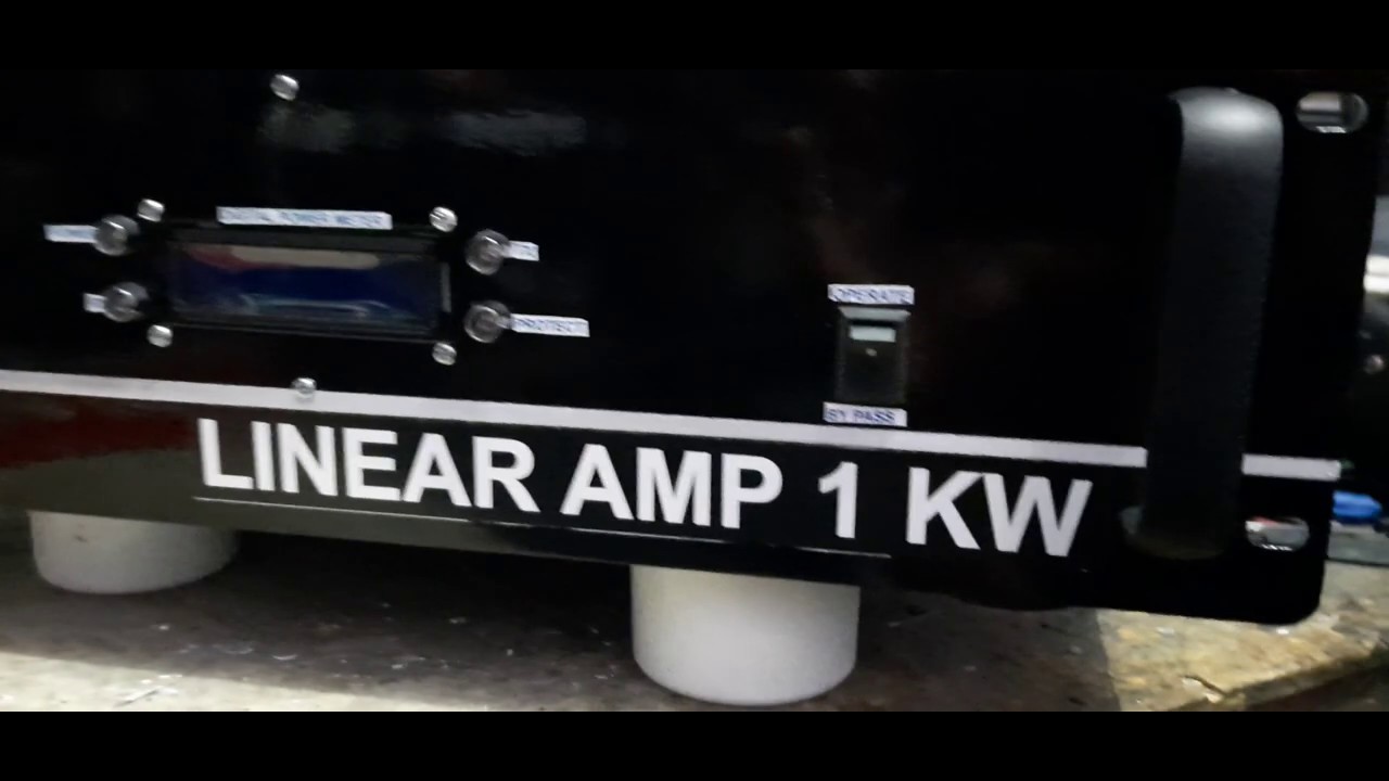 1KW Vhf linear amp - YouTube