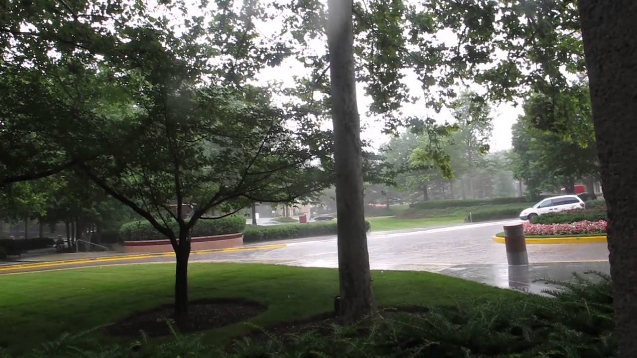 Rain while at Work - YouTube
