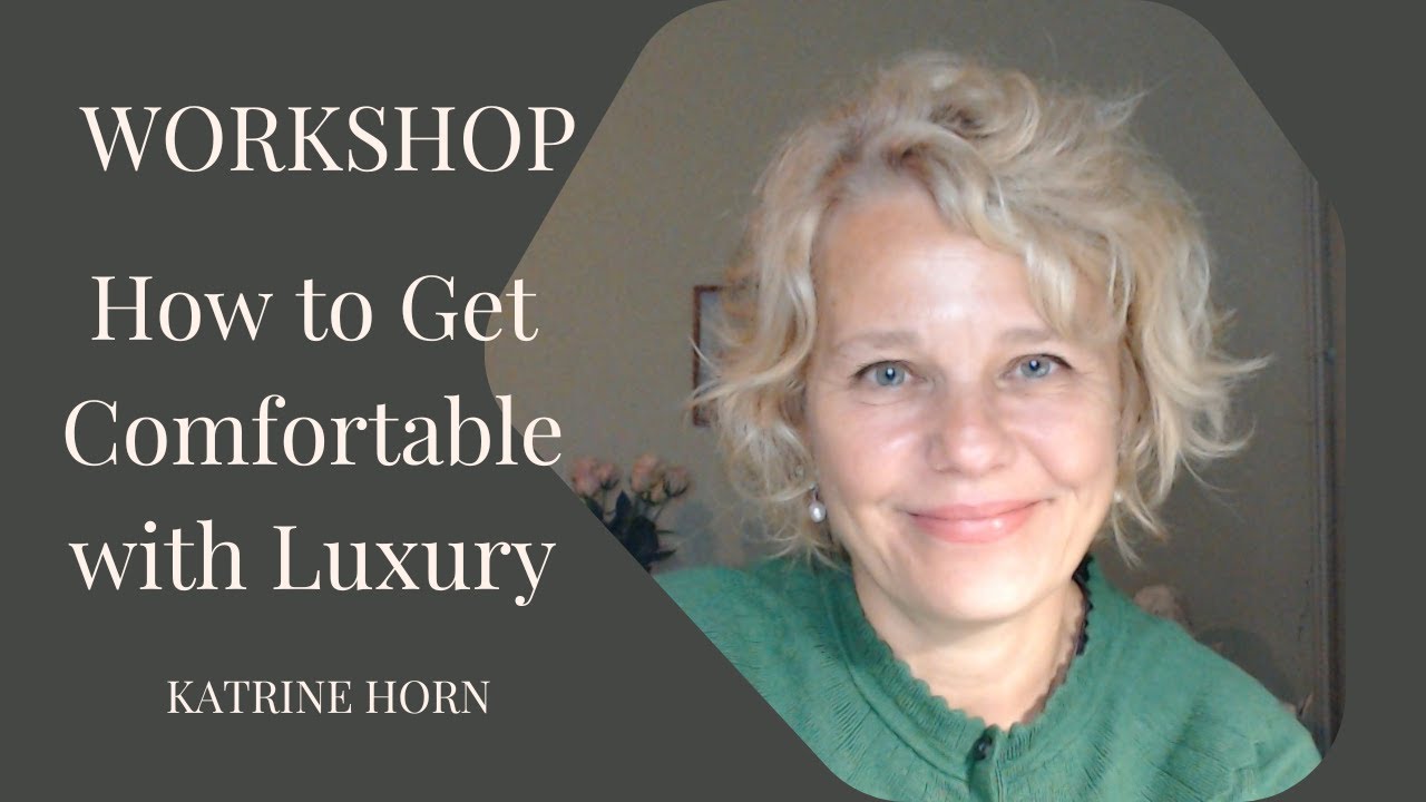 How to Get Comfortable with Luxury - YouTube