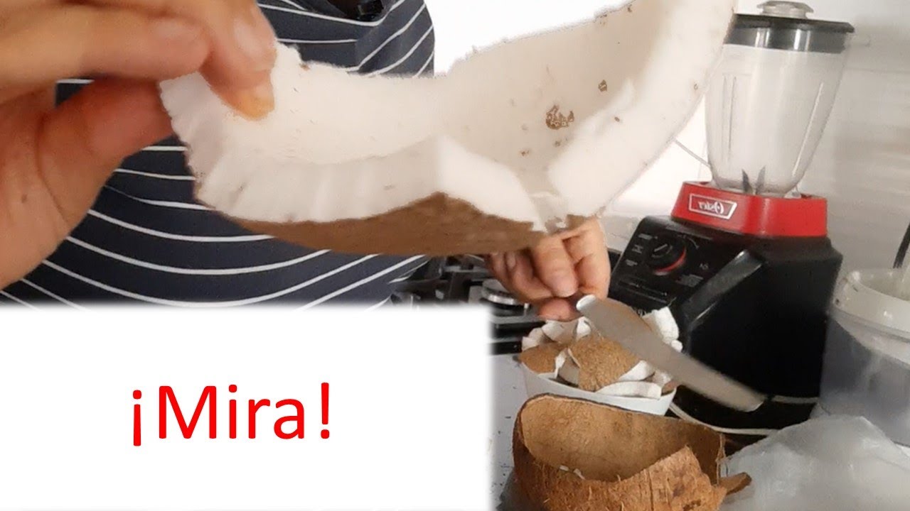 ¿CÓMO PELAR un COCO, FÁCILMENTE? 👀 - YouTube