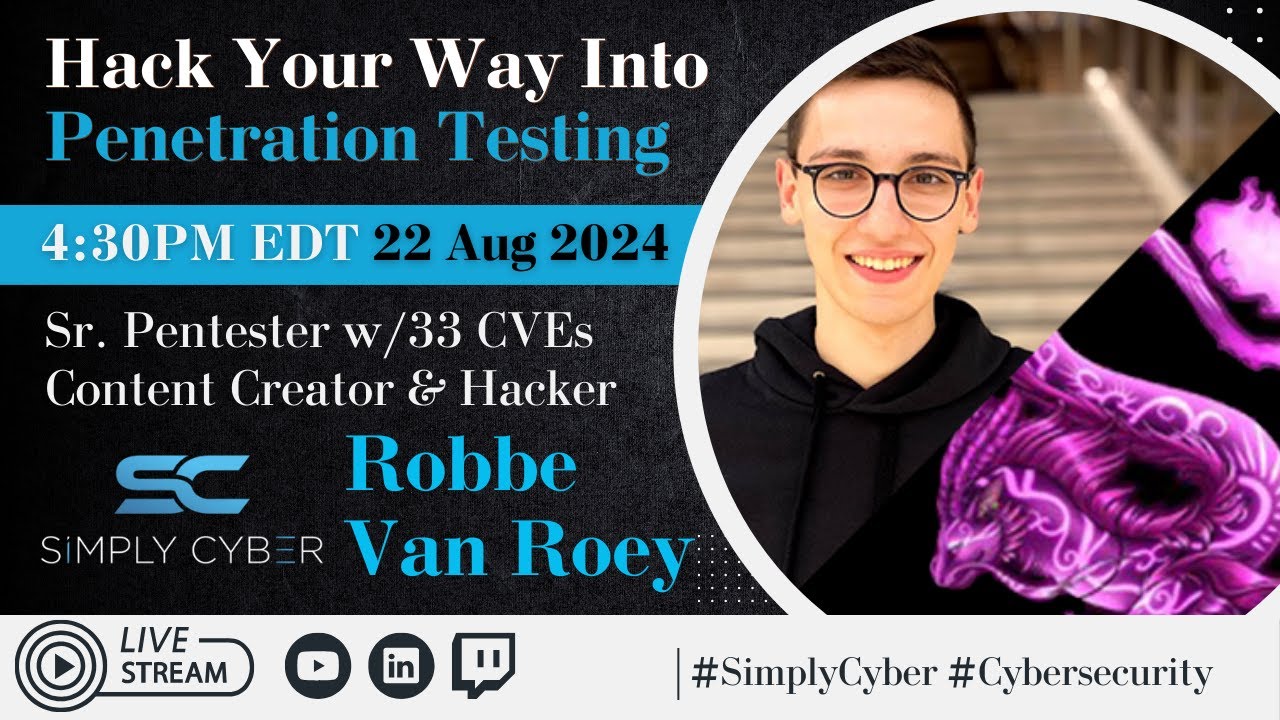 Hack Your Way Into Penetration Testing Youtube