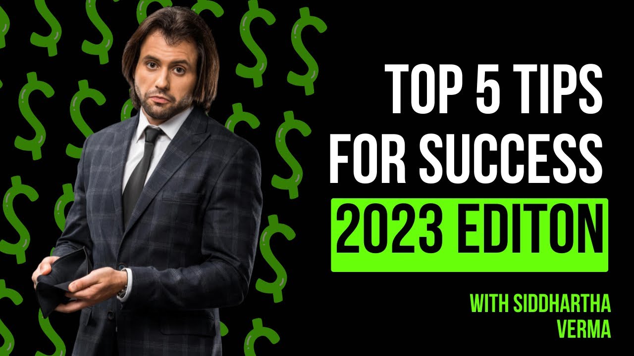 Top 5 Tips You Need To Know For Success | Live Stream | 5 years for ...