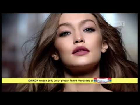 Iklan Maybelline ColorSensational Powder Mattes w/ Gigi Hadid (2018 ...