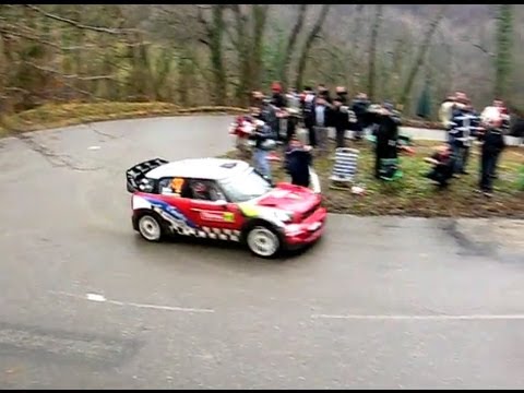 Mini Cooper Wrc Rallye Monte Carlo 2012 - YouTube