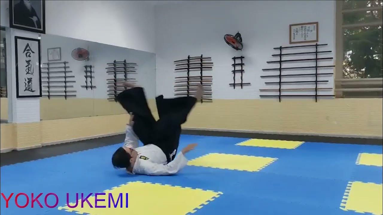 AIKIDO: YOKO UKEMI, USHIRO YOKO UKEMI, SIKKO - YouTube