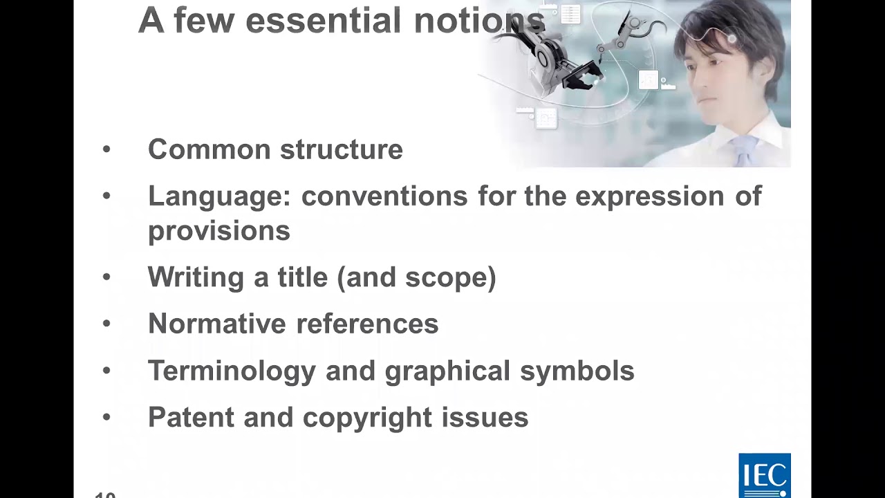 Good practice in drafting and editing IEC Standards - YouTube