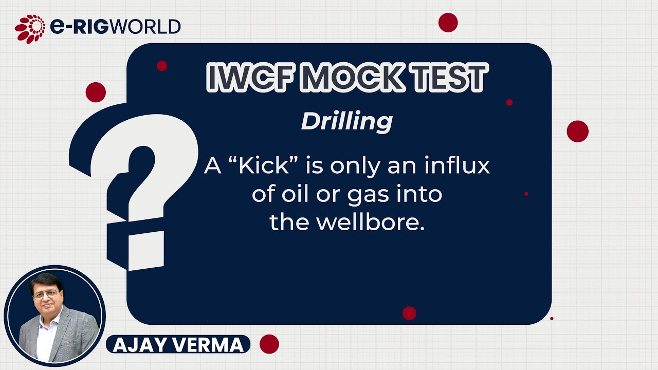 Basic Well control | IWCF question | Drilling | IWCF paper | Influx ...