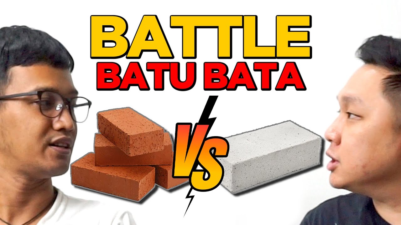 BATA MERAH VS BATA RINGAN‼️Mana Lebih Murah, Mana Lebih Baik - YouTube