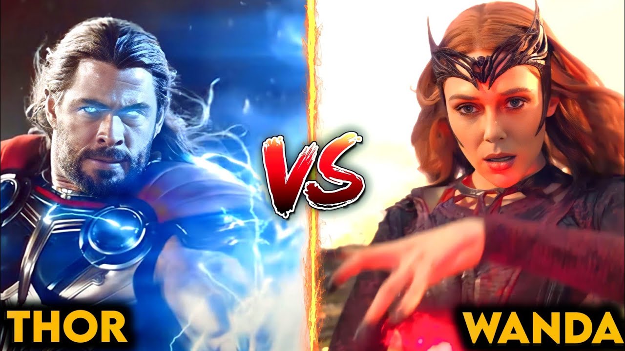 Thor Vs Scarlet Witch in Hindi | Complete Breakdown in Detail ...