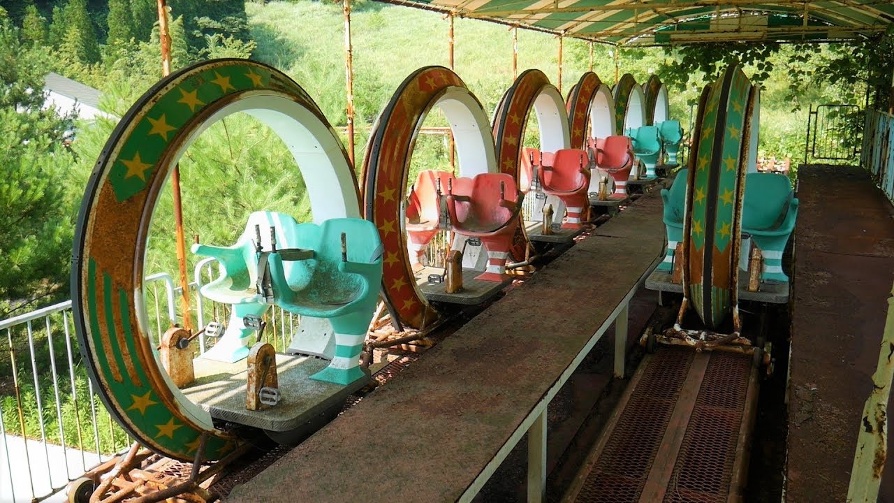 Bizarre Abandoned UFO COASTER Theme Park (Japan) - YouTube