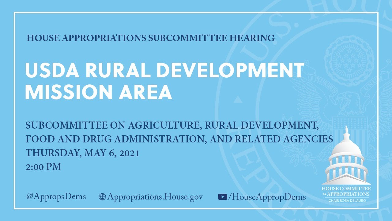 USDA Rural Development Mission Area (EventID=112564) - YouTube