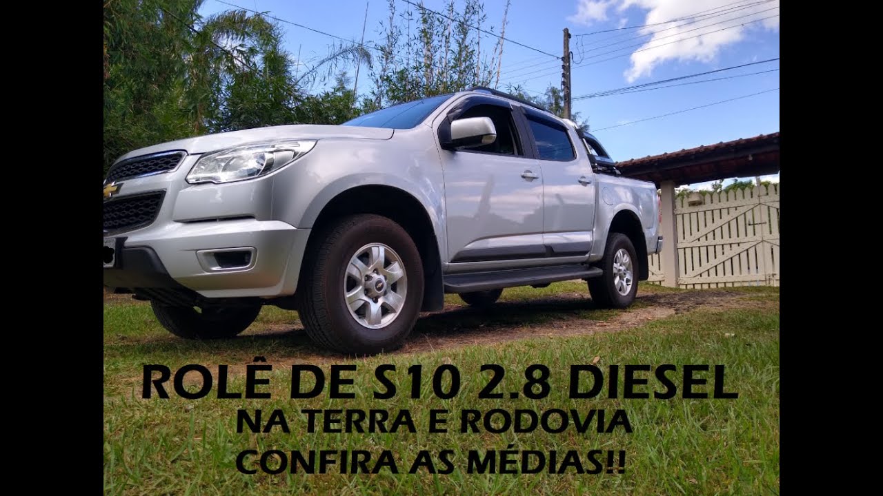 S10 2.8 DIESEL NA TERRA E NO ASFALTO - YouTube
