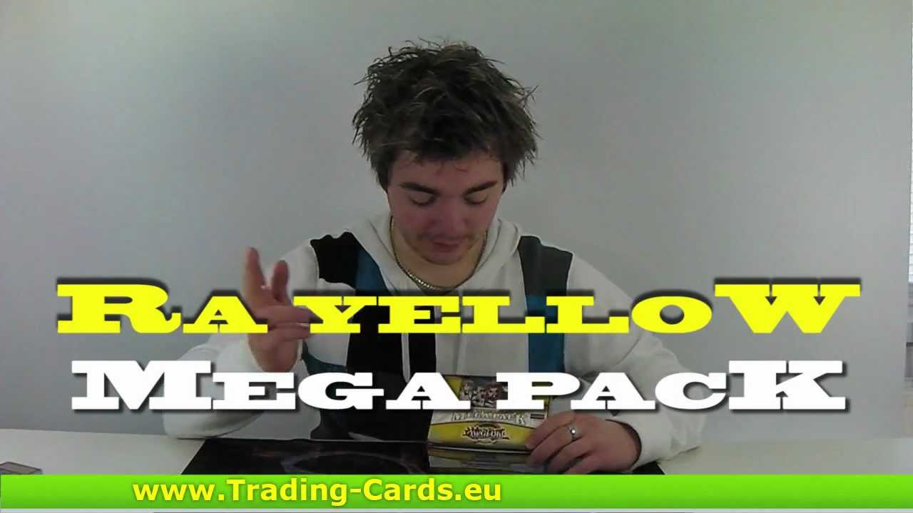 Yu-Gi-Oh! Ra Yellow Mega Pack Display opening deutsch - YouTube