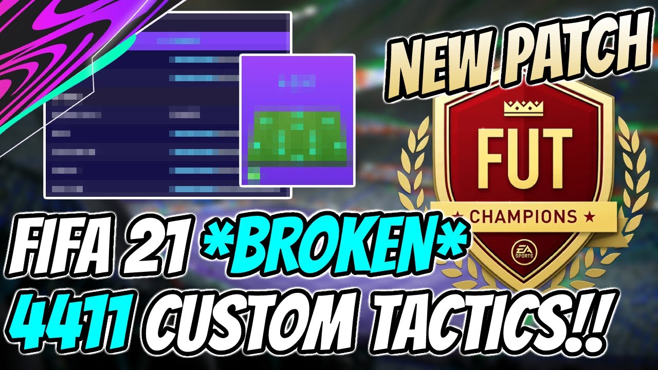 FIFA 21 *NEW* MOST BALANCED FORMATION!! | FUT 21 4411 CUSTOM TACTICS ...