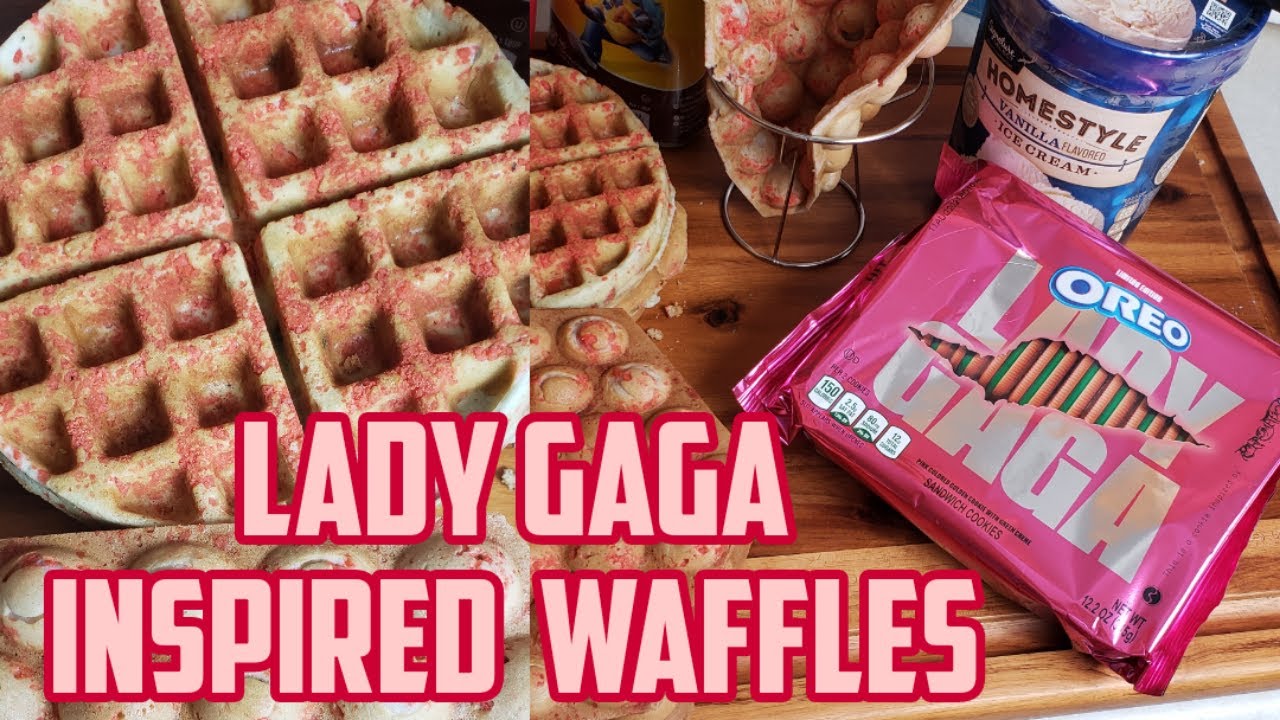 Oreo Cookies waffles recipe | Belgian Waffles & Bubble Waffles - YouTube