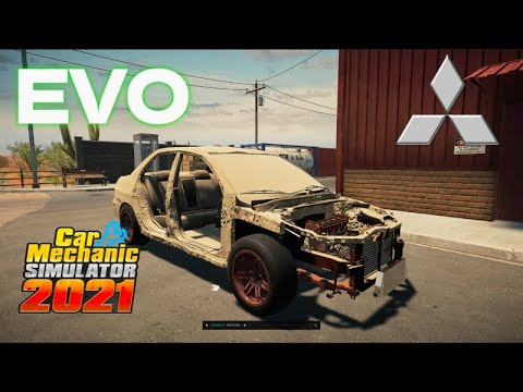 2006 Mitsubishi Lancer restoration - Car Mechanic Simulator 2021 - YouTube