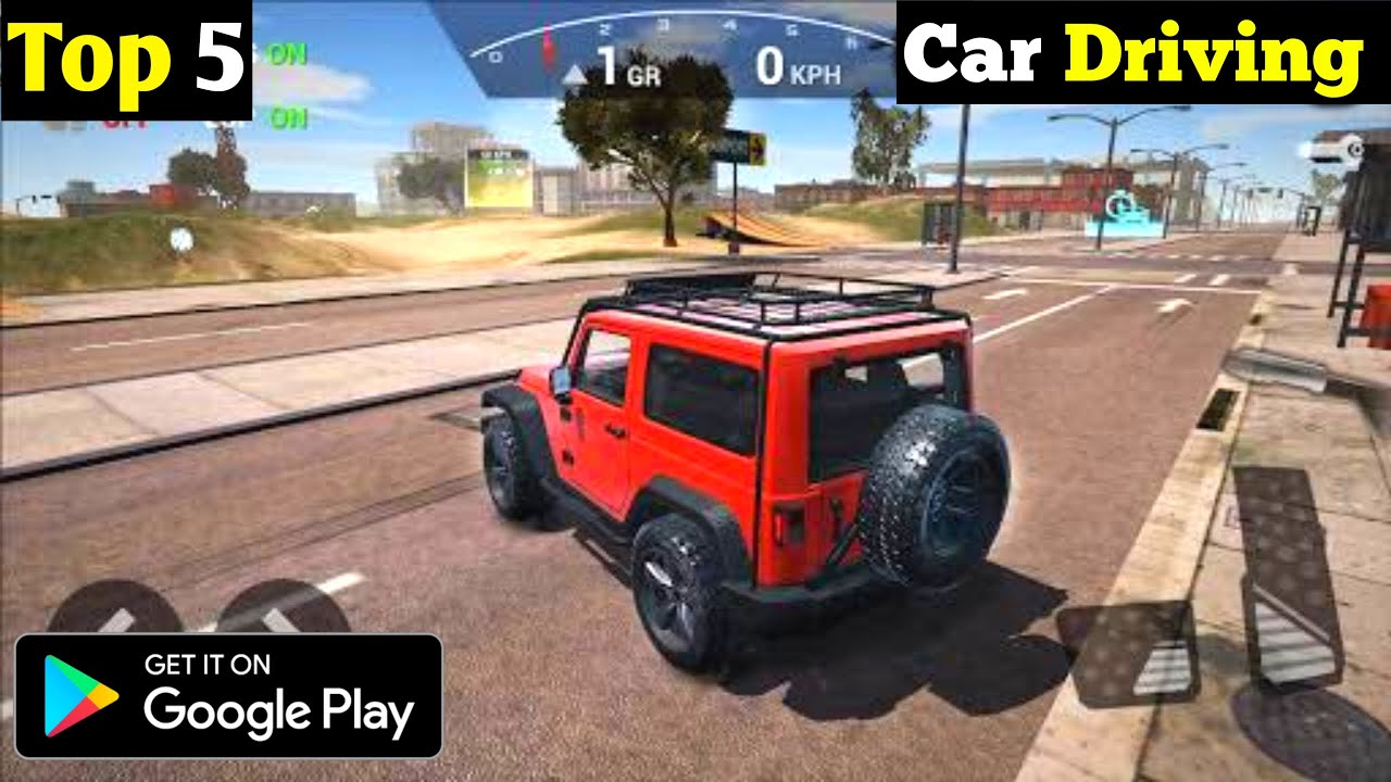 Top 5 Car Driving Games For Android 2023 | Realistic CAR Simulator ...