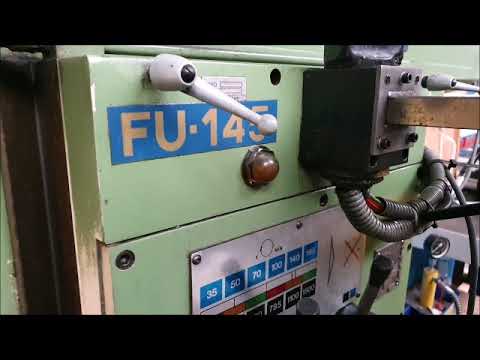 MRF FU145 Toolroom Mill - YouTube