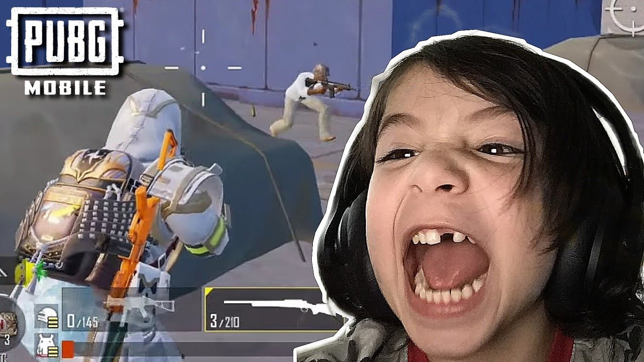 CUTEST KID EVER Playing PUBG Mobile XD - YouTube
