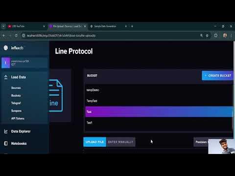 How to Create a Bucket in InfluxDB and Insert Data Using Line Protocol ...