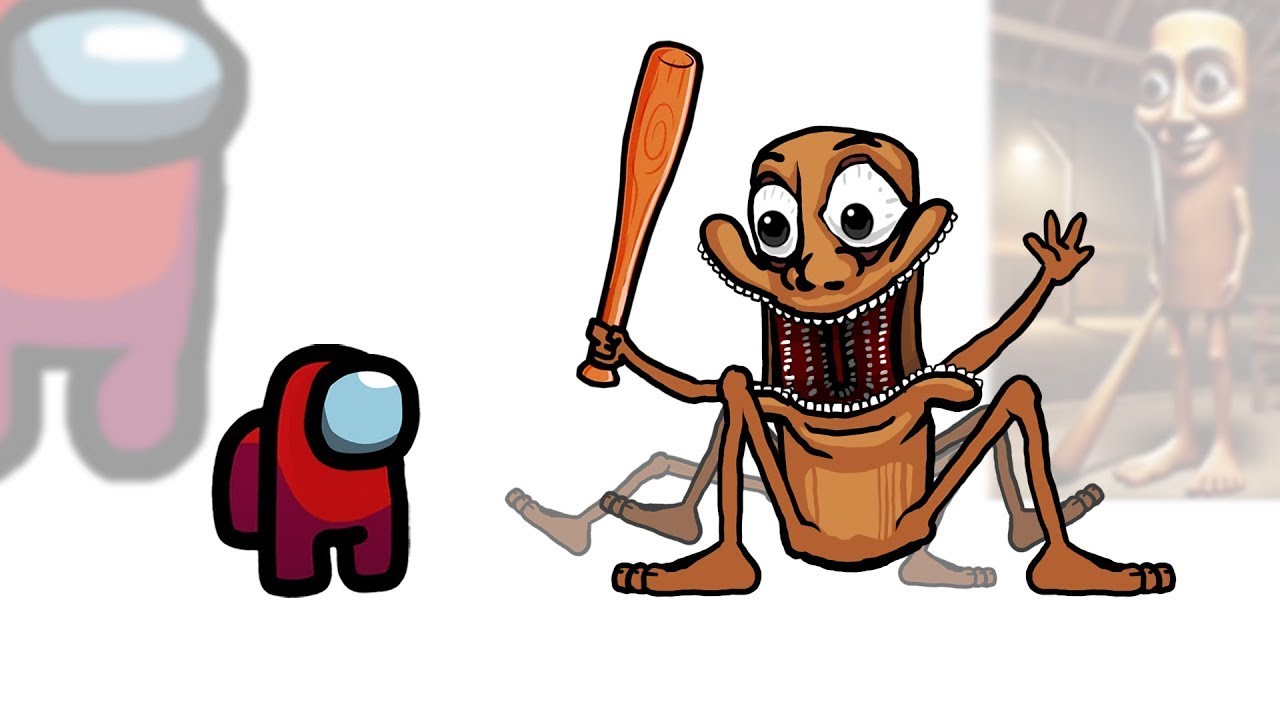 Mini Crewmate Kills Creepy Tun Tun Tun Tun Sahur Characters Among Us ...