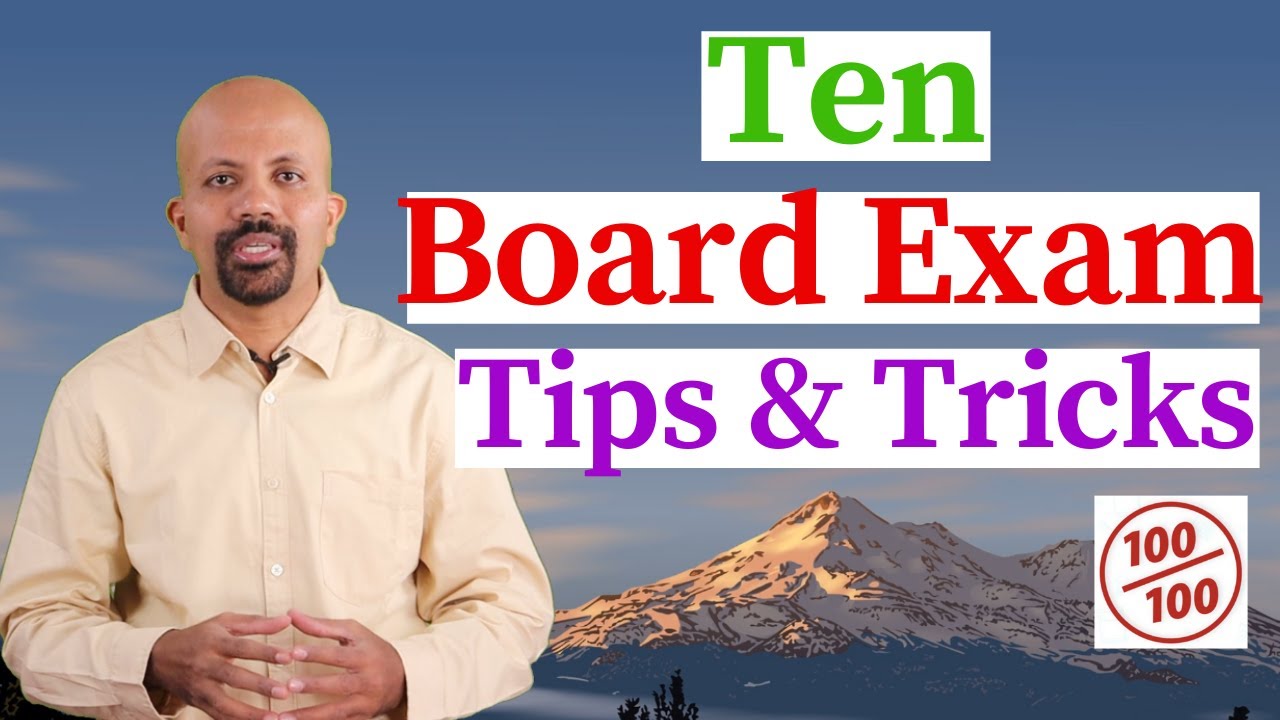 10 Important Board Exam Tips To Score Good Marks - YouTube