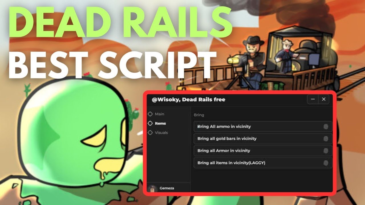 Dead Rails Script | One Shot Kill, Aimbot, God Mode 🚂🔥 [Pastebin ...