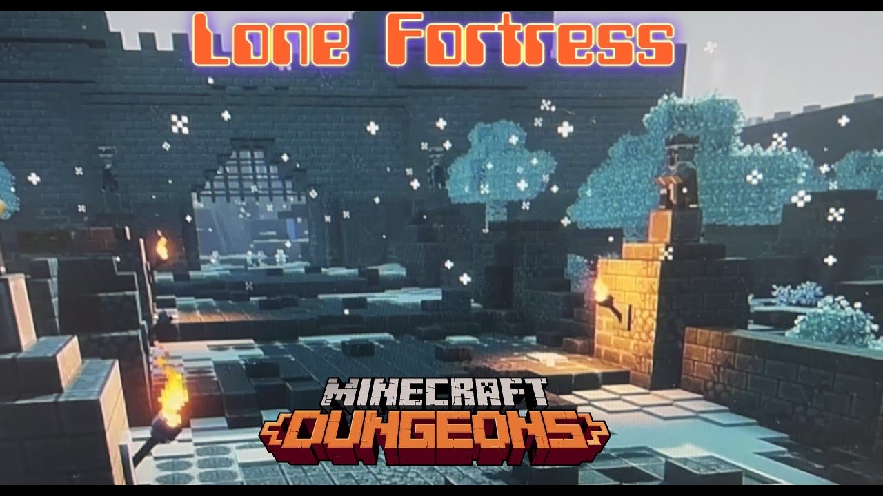 LONE FORTRESS - Minecraft Dungeons Creeping Winter DLC w/ @Mrbrownie ...