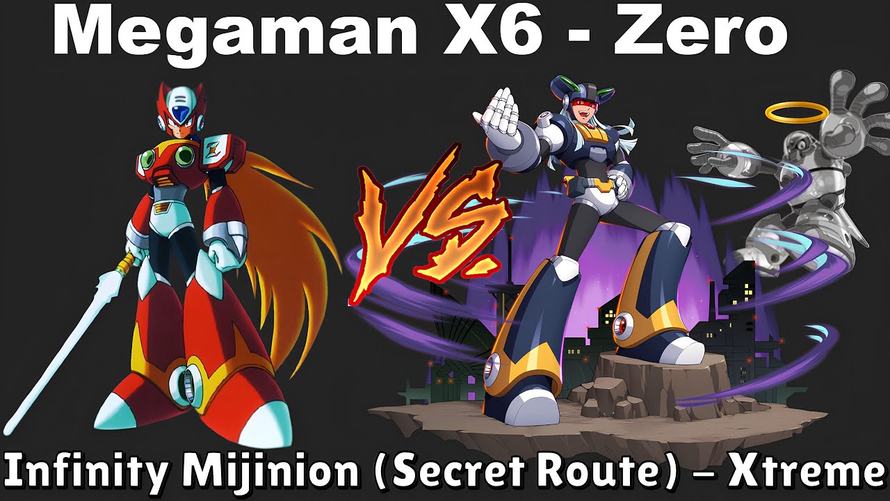 Mega Man X6 - Infinity Mijinion (Secret Path) - Zero - Xtreme ...
