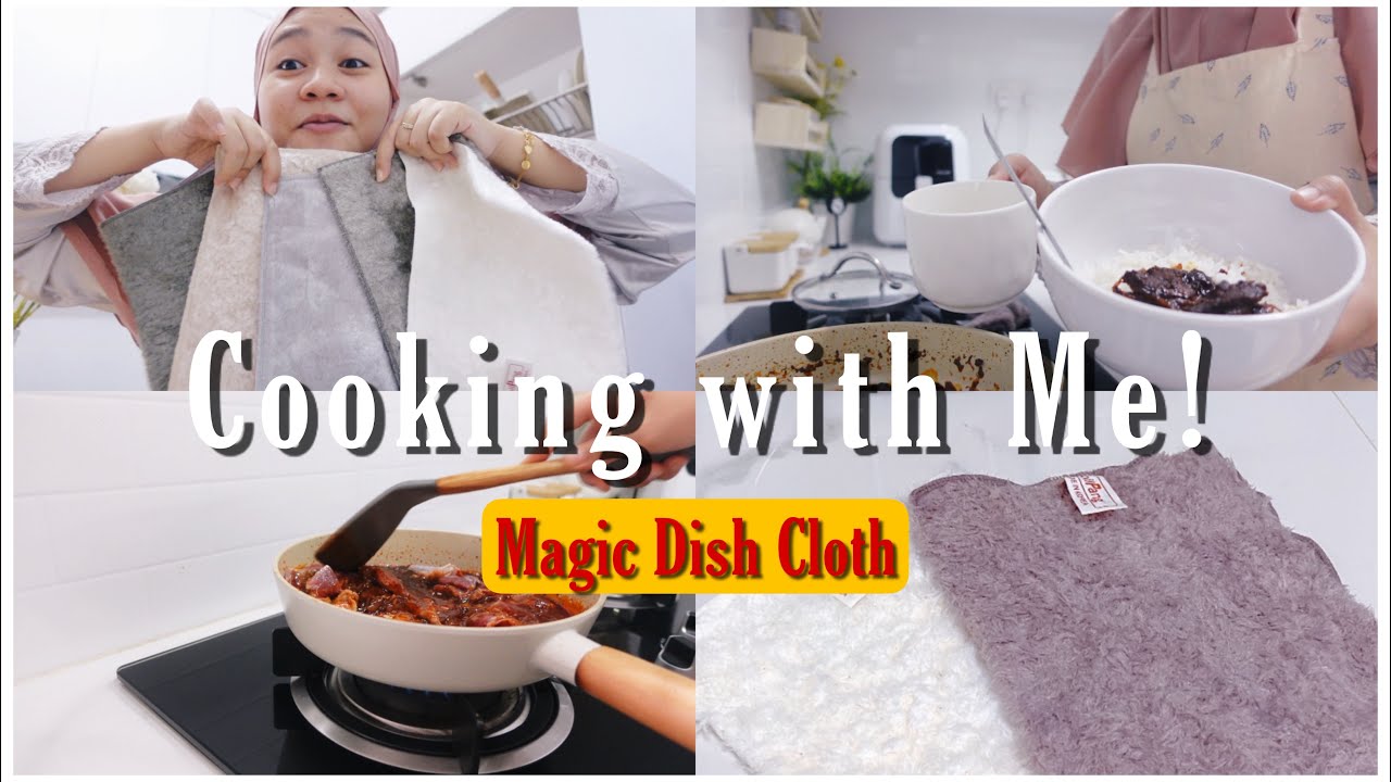 Finally jumpa Magic Dish Cloth! Masak- Masak! Daging Sambal! - YouTube