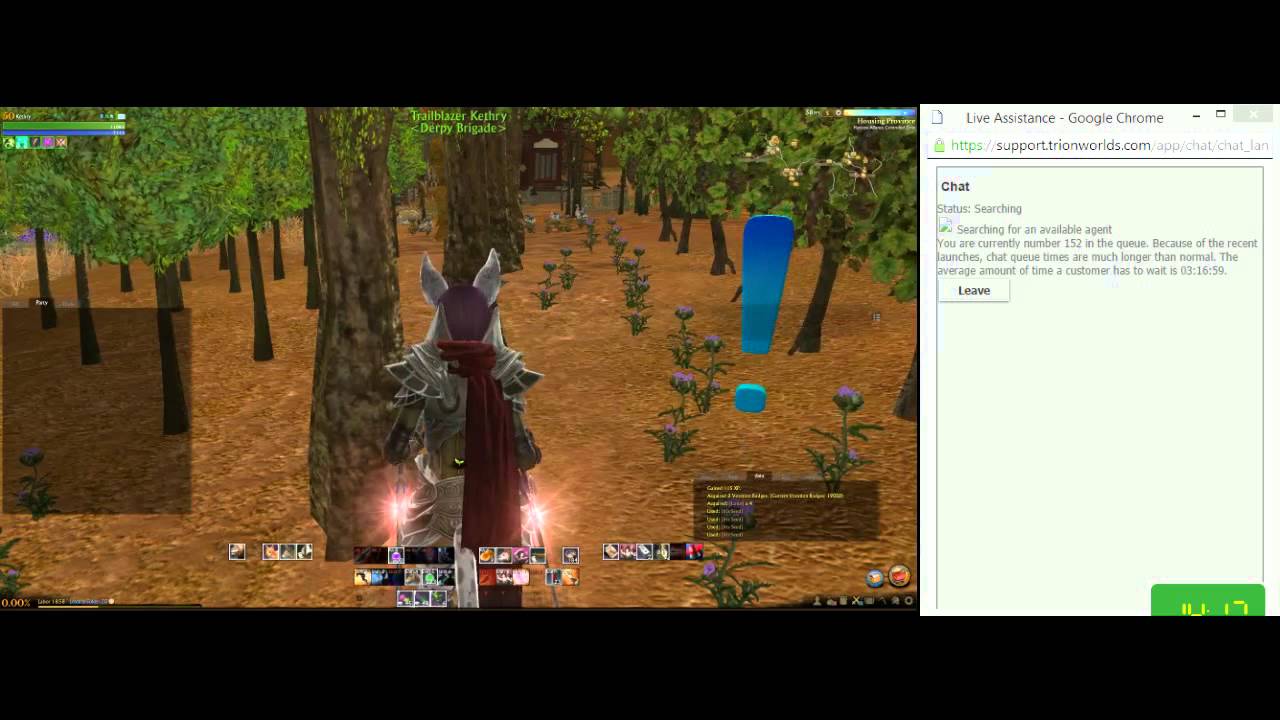 ArcheAge Live Support Queue Time / and stuff while I wait - YouTube