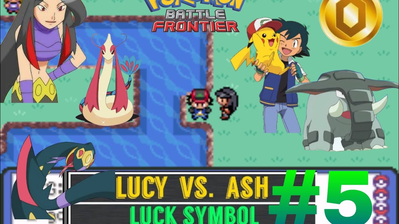Pokemon Ash battle frontier gba part-5 || Ash Vs Lucy || #pokemon # ...