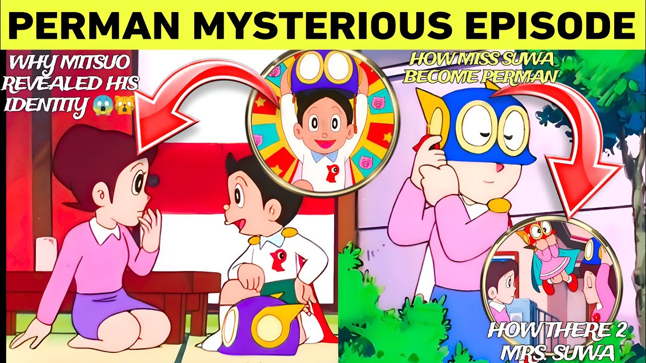 PERMAN NEW EPISODE - MITSUO MOM BECOME PERMAN NO. 5 EXPLAINED IN HINDI ...