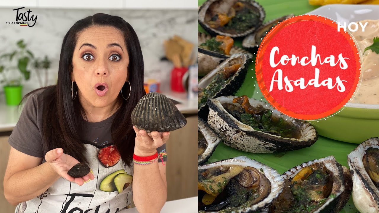 Conchas Asadas ... Receta suprema - YouTube