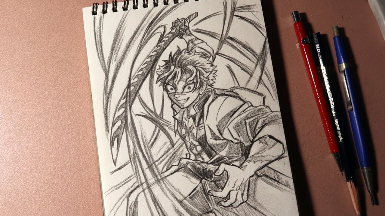 How to draw Sanemi shinazugawa / Demon Slayer - YouTube