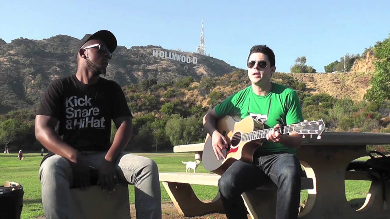 Tim Blane- Guerilla performance of "Dynamite" in the park - YouTube