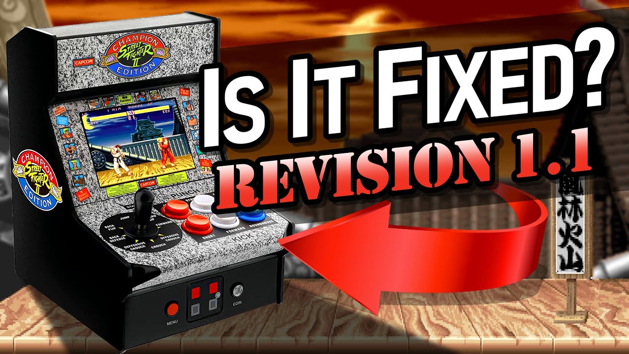 My Arcade Street Fighter II Micro Player - Does Revision 1.1 Fix All ...