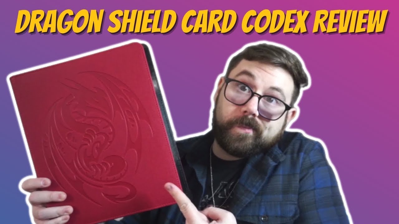 Dragon Shield 9-Pocket Card Codex | TCG Accessory Reviews - YouTube
