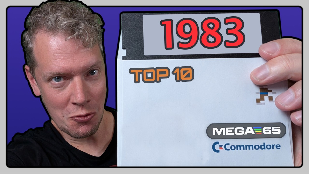 Top 10 C64 Games from 1983 on Commodore 65 - YouTube