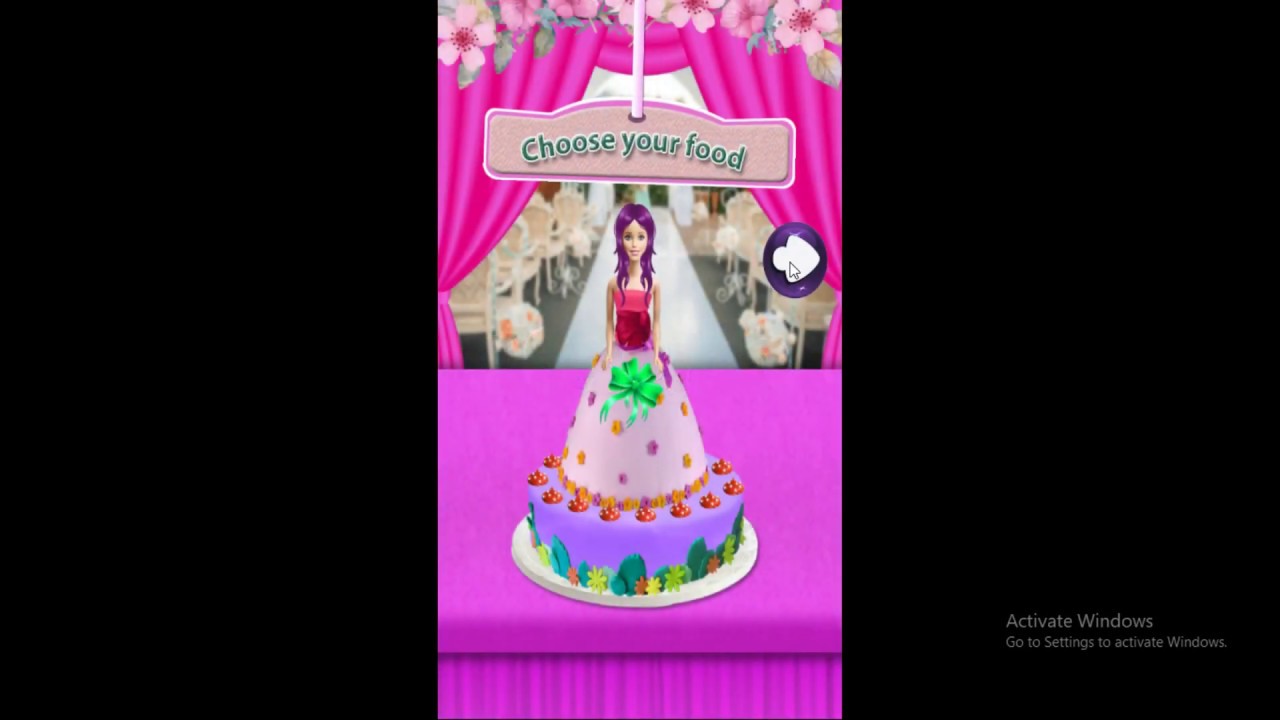 COOKING BRIDAL CAKES | Wedding Doll Cake Maker | Funny Game For Kids ...