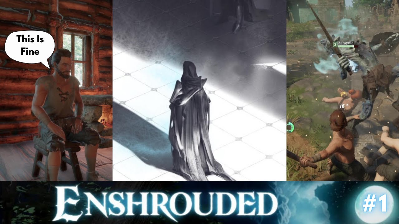 A Group Of Noobs Play The First 2hrs Of ENSHROUDED - YouTube